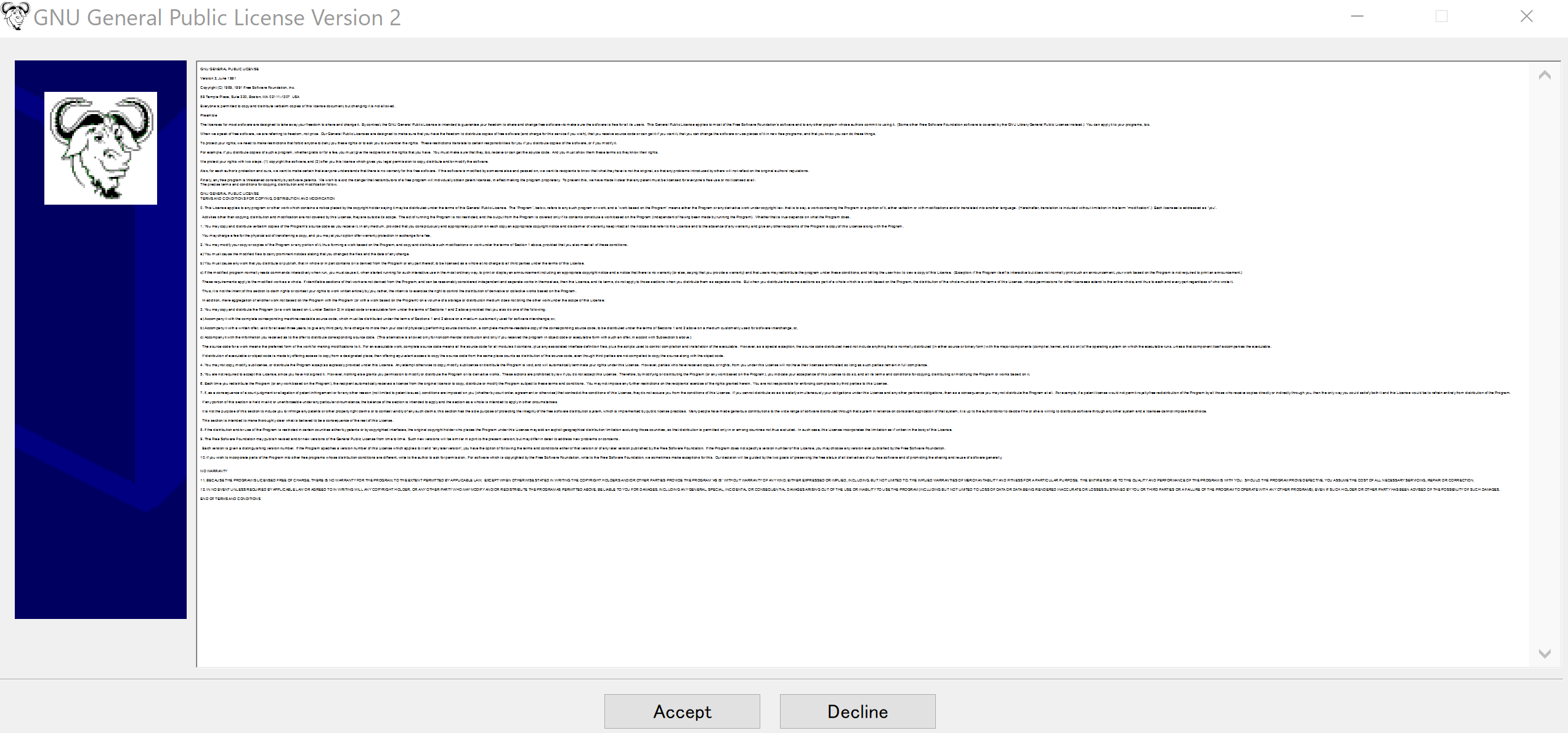 GnuWin32 のインストール（Windows 上）